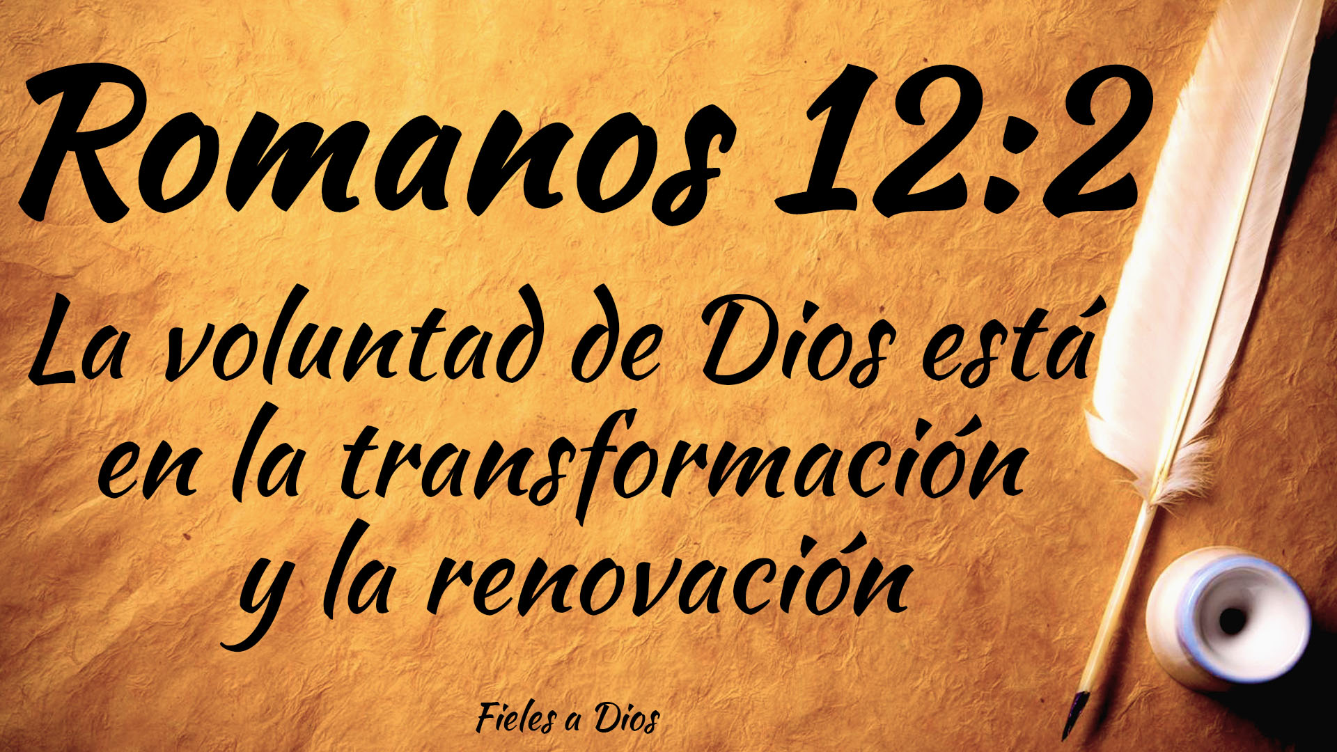 Romanos 12:2 - La Voluntad de Dios está en la Transformación y la Renovación | Fieles a Dios
