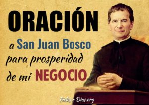 Oración a San Juan Bosco para Prosperidad de mi Negocio - Fieles a Dios