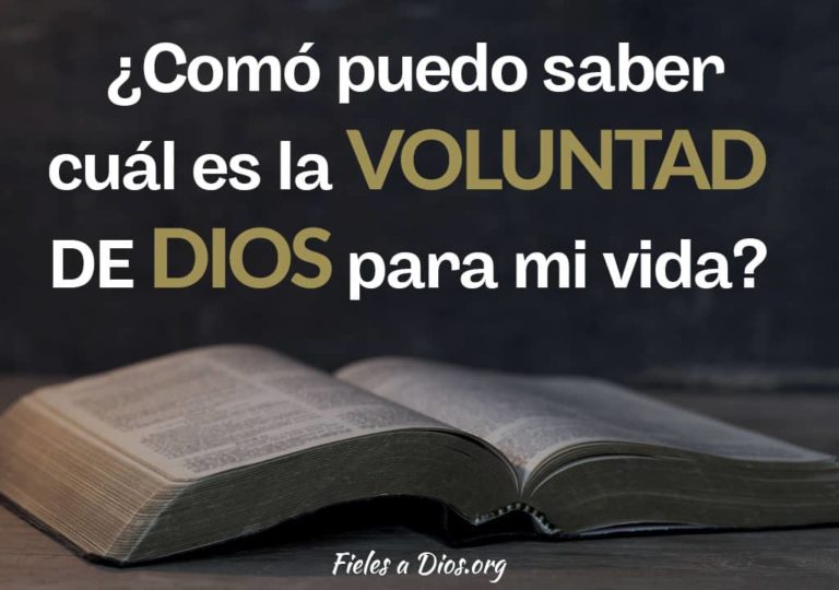 ¿Cómo Puedo Saber Cuál es la Voluntad de Dios para mi Vida? - Fieles a Dios