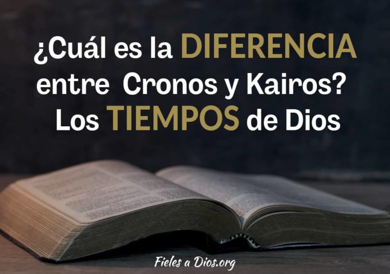 ¿Cuál es la Diferencia Entre Cronos y Kairos? Los Tiempos de Dios - Fieles a Dios
