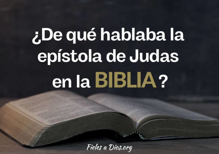 ¿De qué Trata la Epístola de Judas de la Biblia? - Fieles a Dios