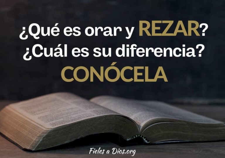 ¿Qué es Orar y Rezar? ¿Cuál es su Diferencia? Conócela - Fieles a Dios
