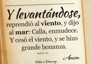 Marcos 4:35-41 - "Jesús Calma la Tormenta" - Fieles a Dios