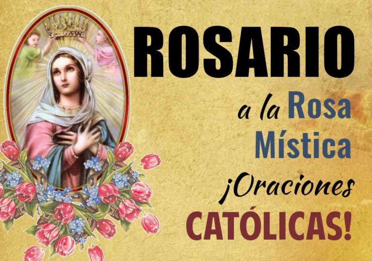 Poderoso Rosario a la Rosa Mística ¡Oraciones y Devociones Católicas ...